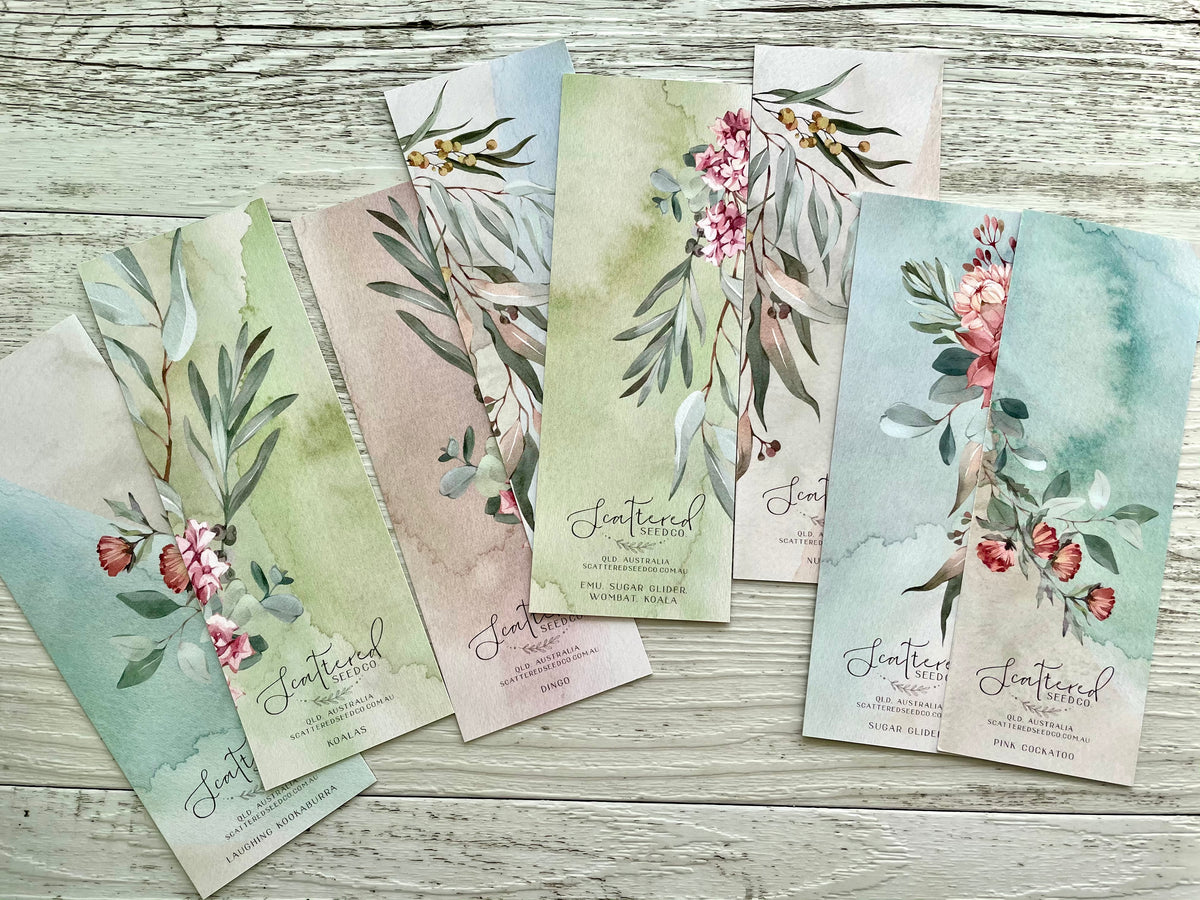 Australian Animal Bookmarks set of 10 – Scattered Seed Co
