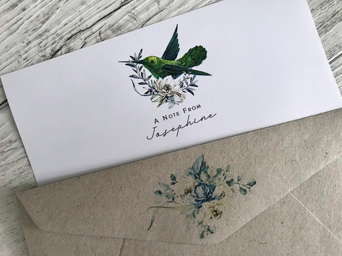 Personalised Writing Paper Sets – Scattered Seed Co