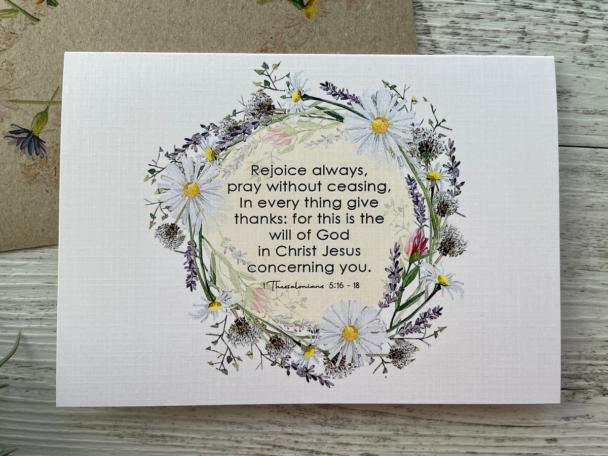 Wildflower Scripture Verse Card set – Scattered Seed Co